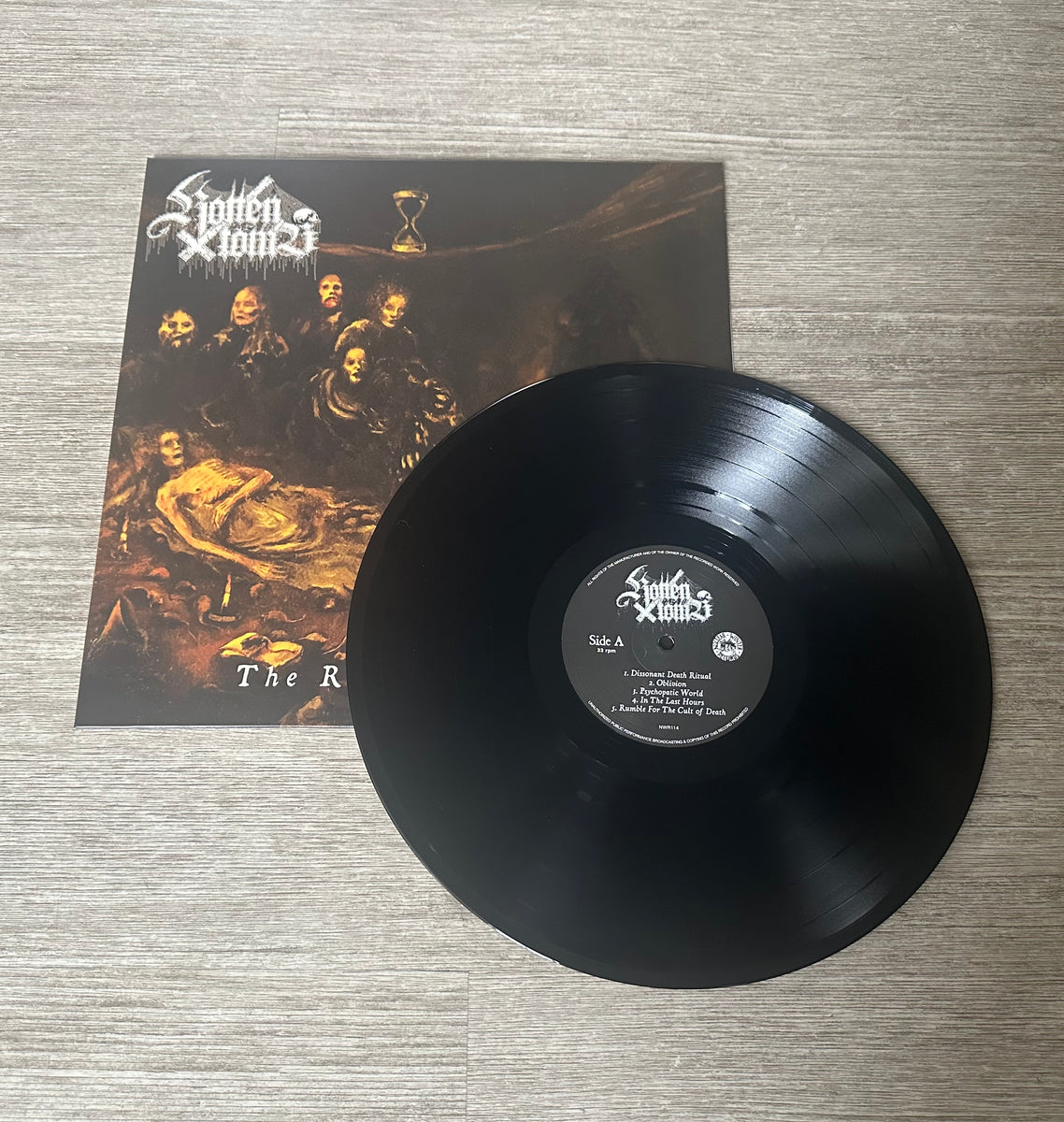 Rotten Tomb - The Relief of Death LP (Nuclear Winter) – Carbonized Records