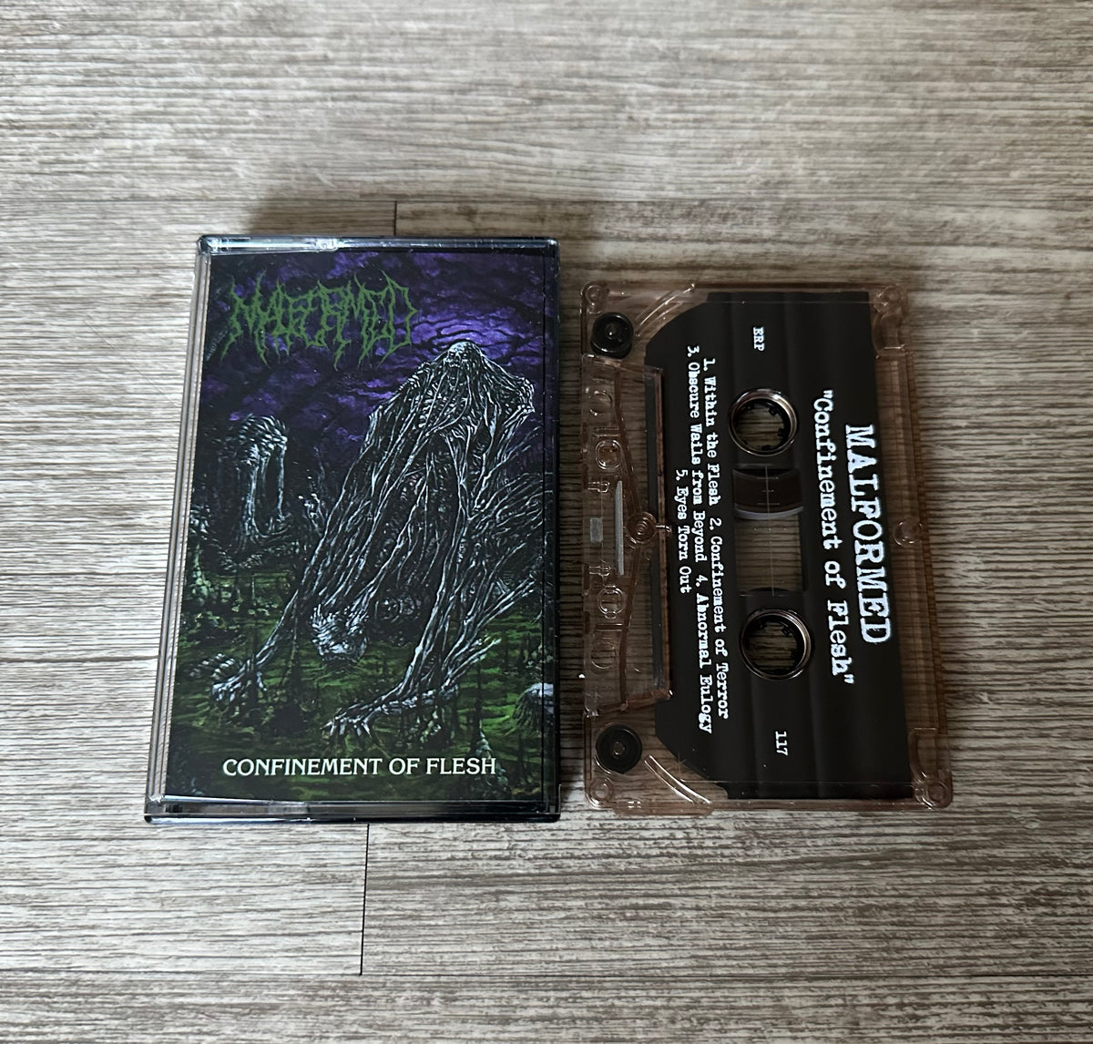 Malformed - Confinement of Flesh Cassette (Extremely Rotten ...