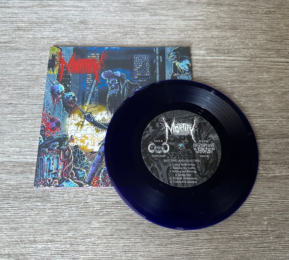 Human Corpse Abuse / Mortify Split 7" (Extremely Rotten) – Carbonized ...