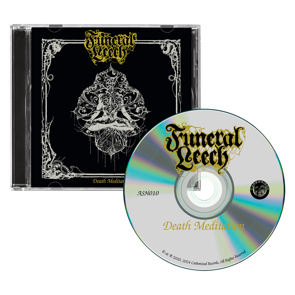 Funeral Leech - “Death Meditation” CD (Second Press) – Carbonized Records