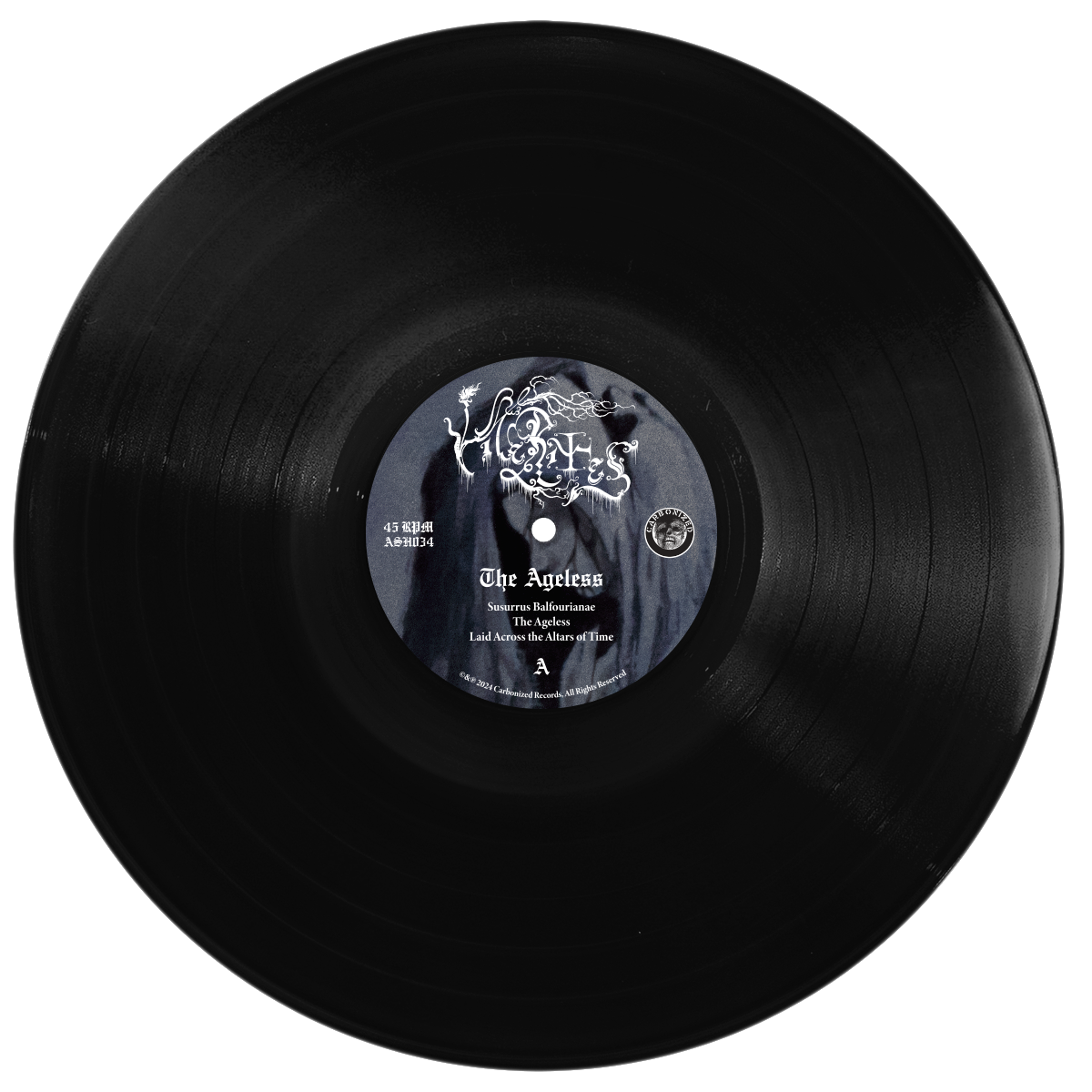 Vile Rites - “The Ageless” Black LP – Carbonized Records