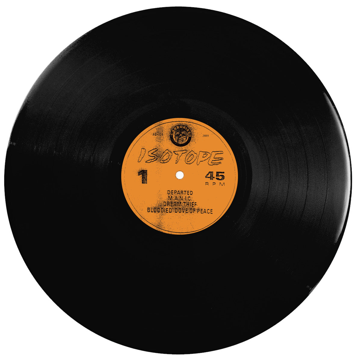 Isotope - "S/T" Black LP – Carbonized Records