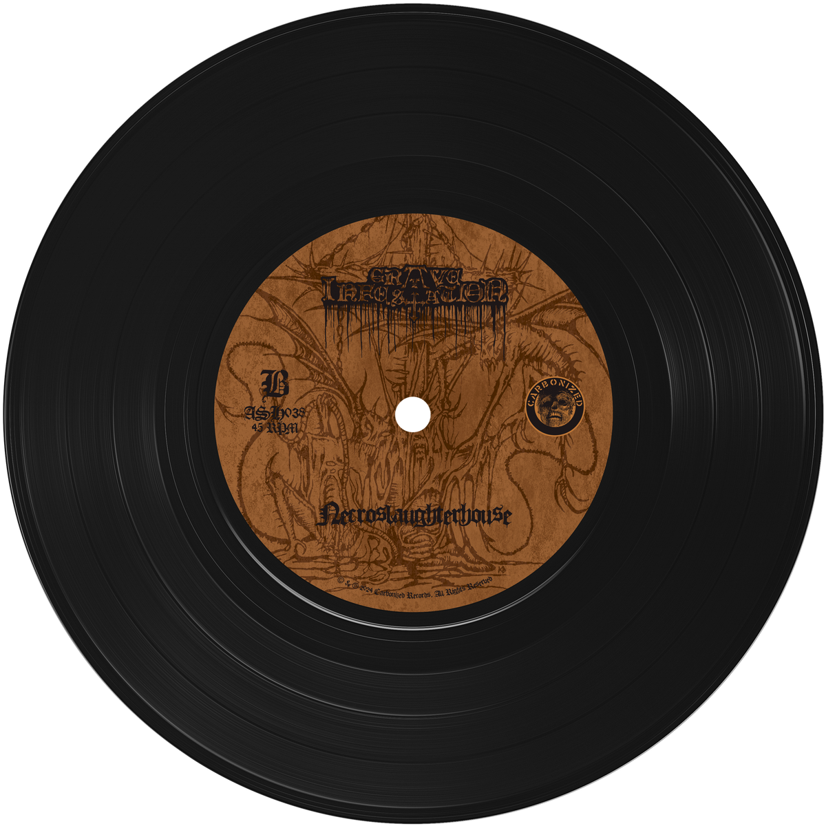 Noroth / Grave Infestation Black Vinyl – Carbonized Records