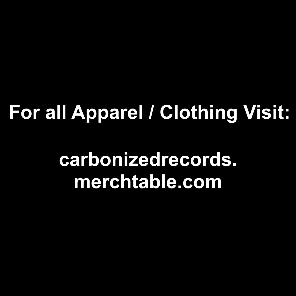 Apparel / Clothing – Carbonized Records