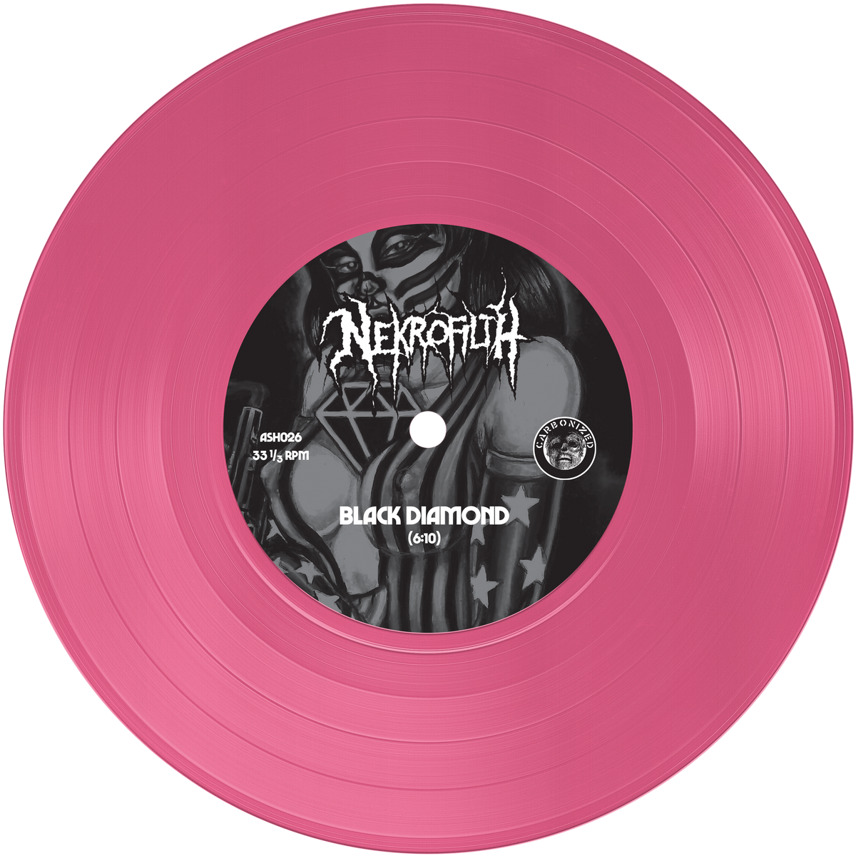 Nekrofilth / Steel Bearing Hand Hot Pink Vinyl – Carbonized Records