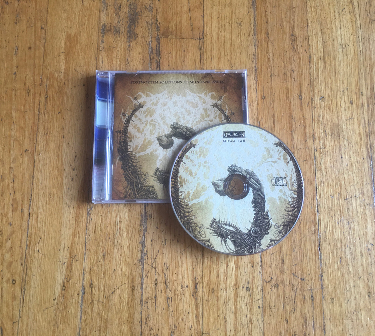 Crash Syndrom - "Postmortem Solutions to Mundane Issues" CD (Obliterat ...